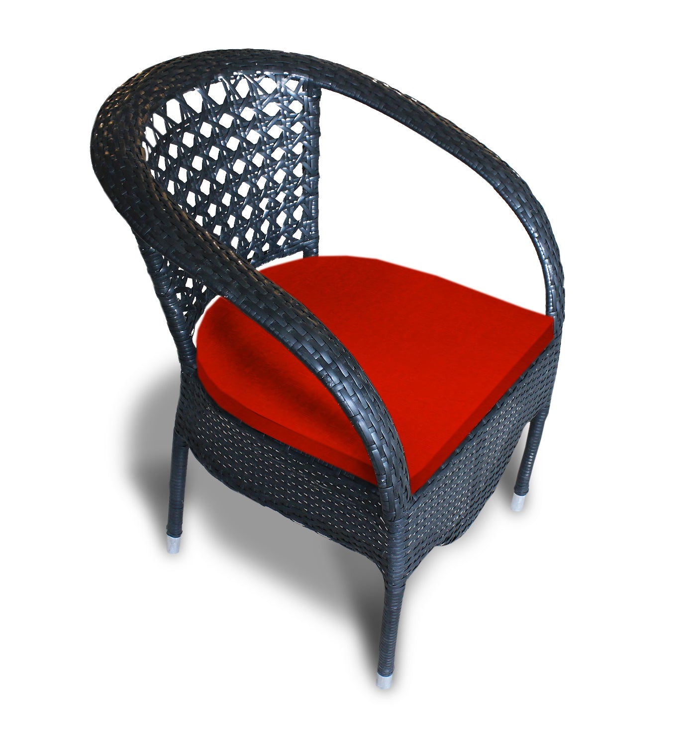 TC66C Rattan Dining Chair with Gap Weave – Baahir Outdoor U.A.E